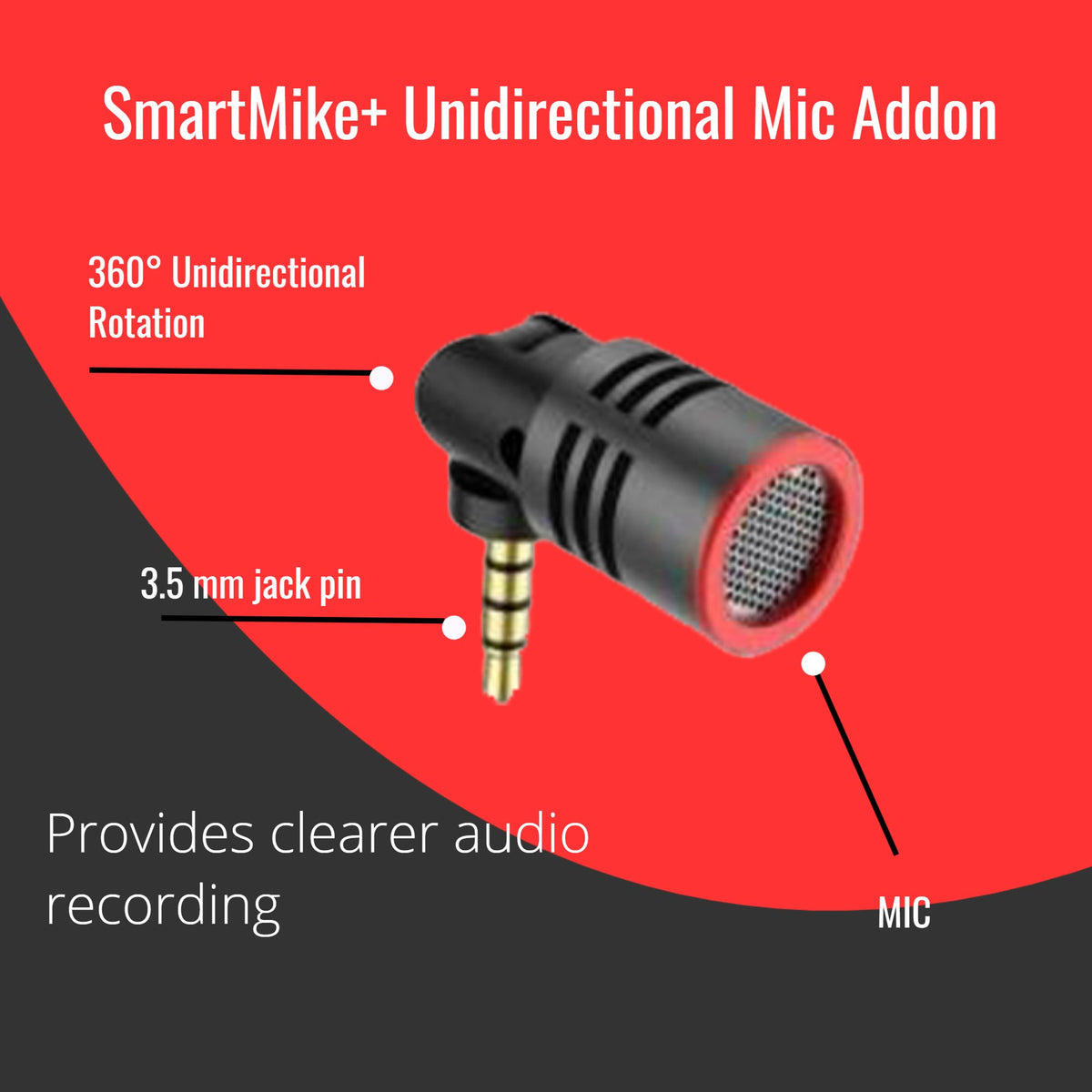 Sabinetek SM-1 Unidirectional Microphone – Yeahtone Technology Inc.